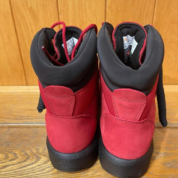 Timberland | Shoes | Timberland Mens Field 6 Waterproof Dark Red Nubuck ...
